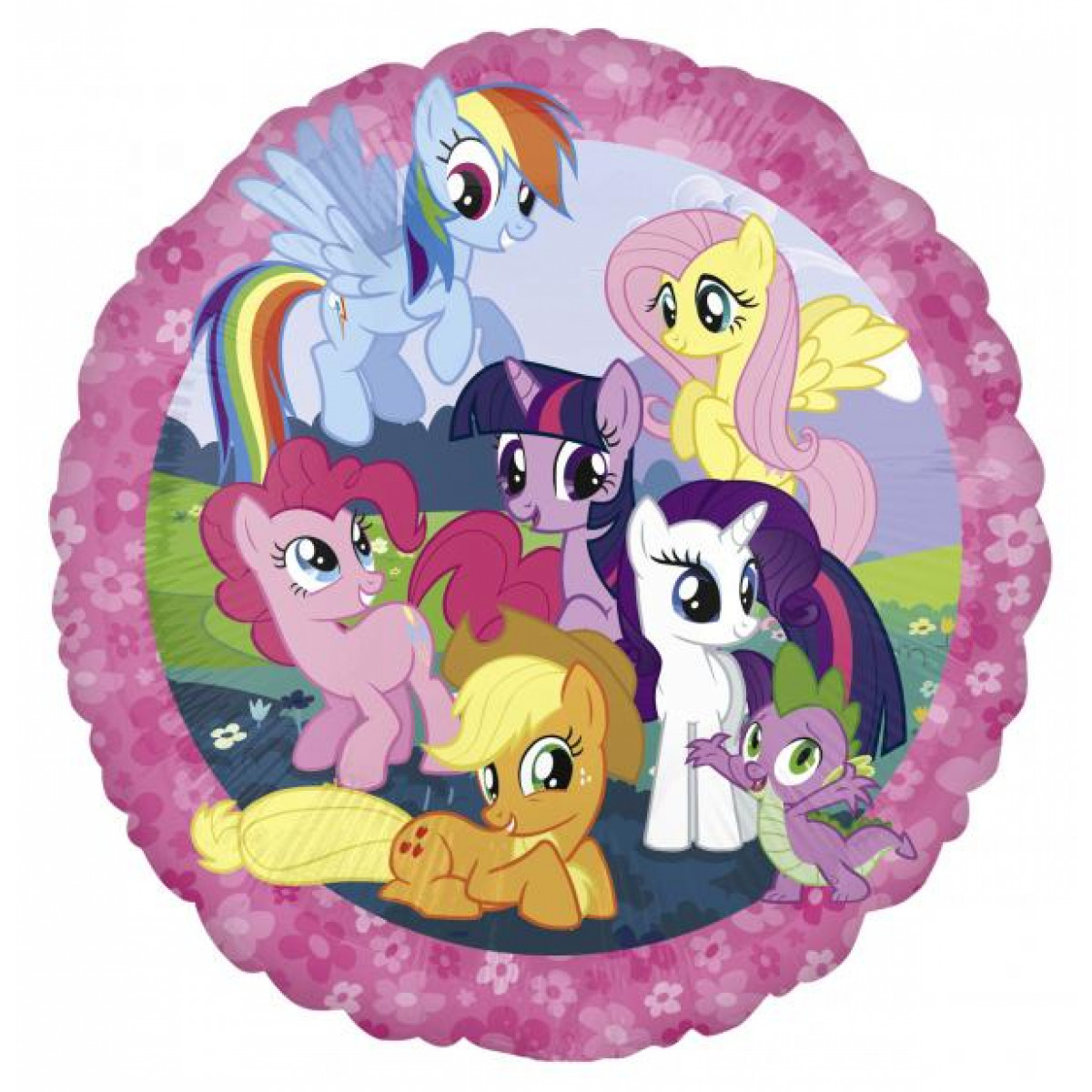 my little pony round-1200×1200 | Babas World