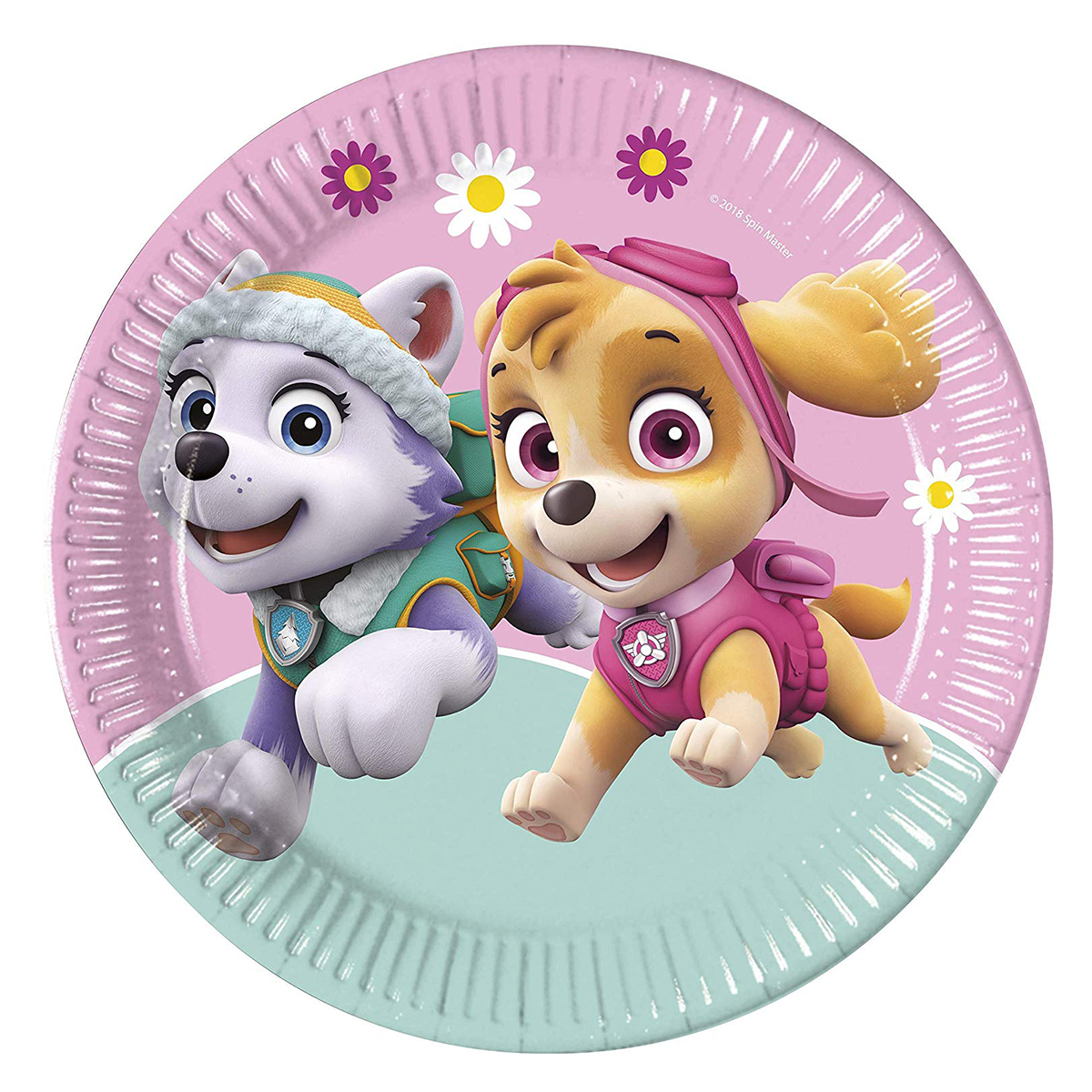 pink_paw_patrol_plates-1200×1200 | Babas World